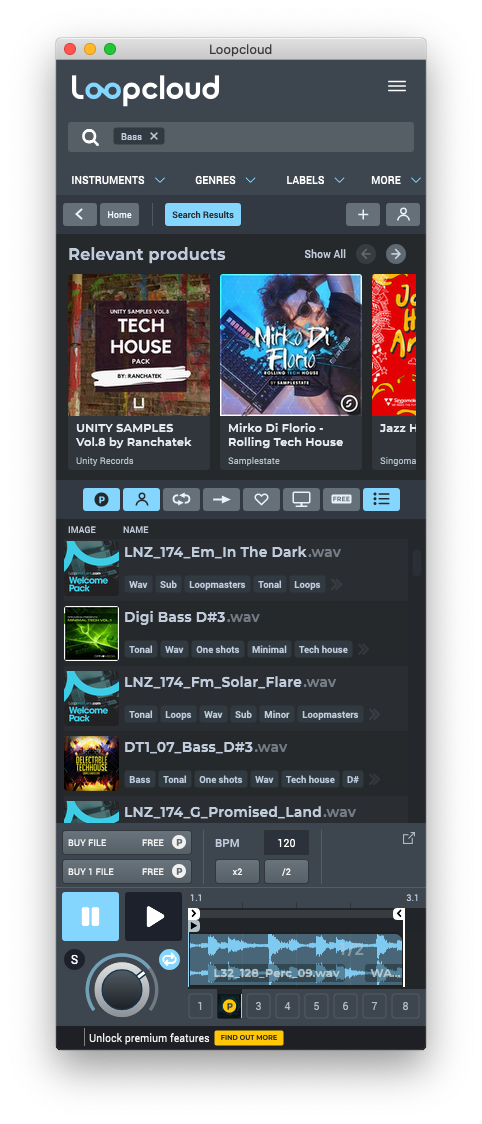 サブスクリプション方式のサンプル音源サービス Loopcloud と Splice の比較 | MIDI BASS