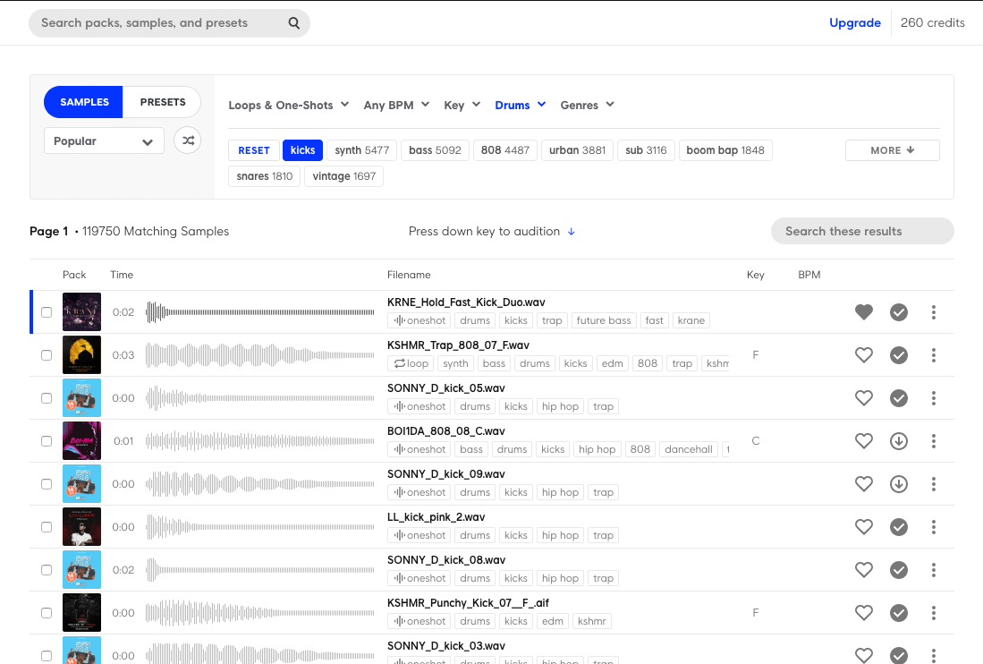サブスクリプション方式のサンプル音源サービス Loopcloud と Splice の比較 | MIDI BASS